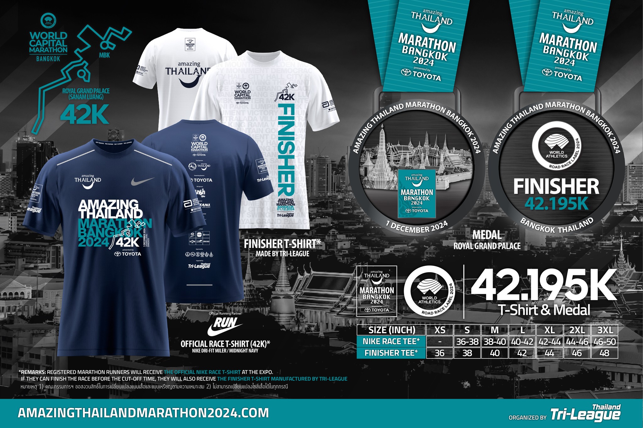 AMAZING THAILAND MARATHON BANGKOK 2024 - Runner Aura