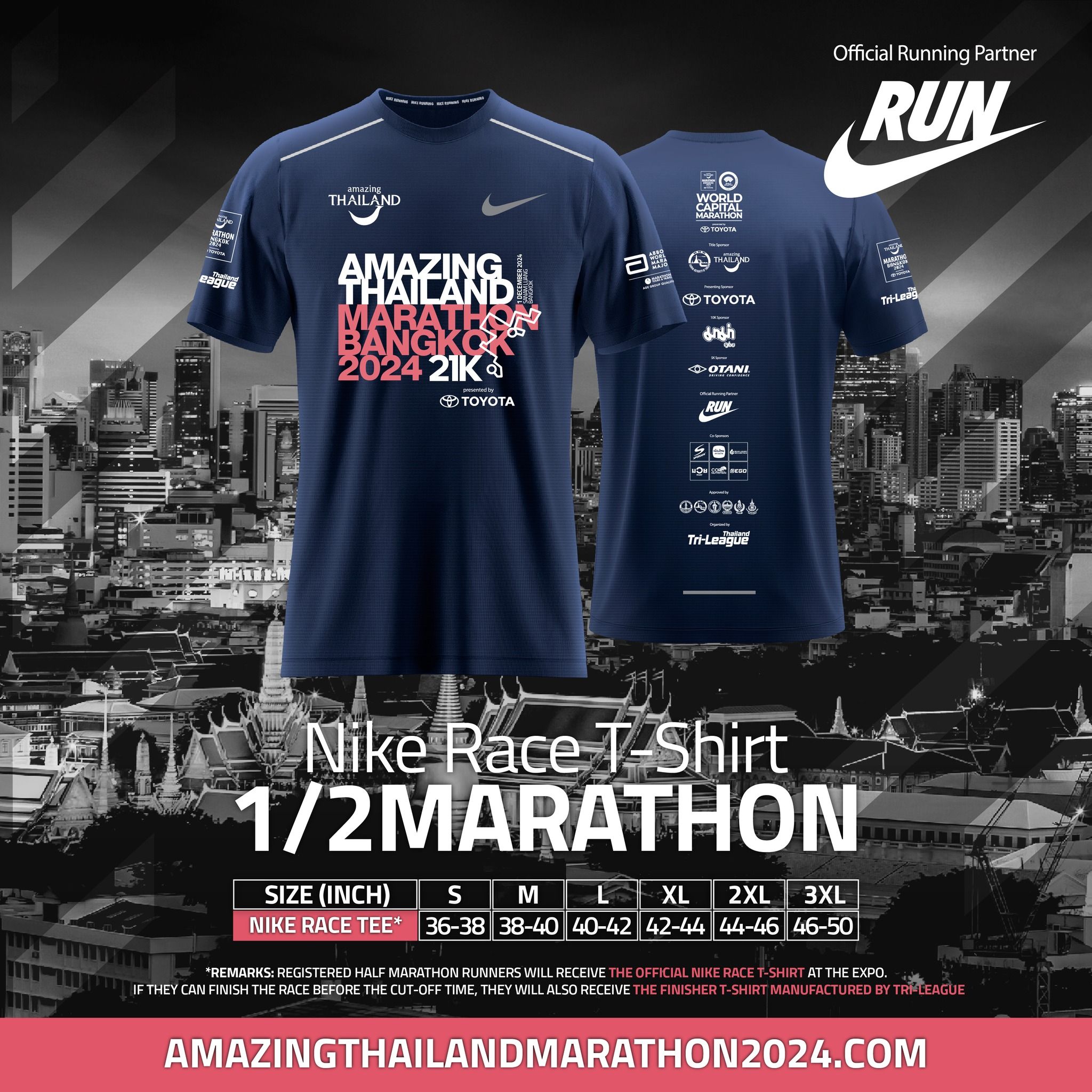 AMAZING THAILAND MARATHON BANGKOK 2024 - Runner Aura