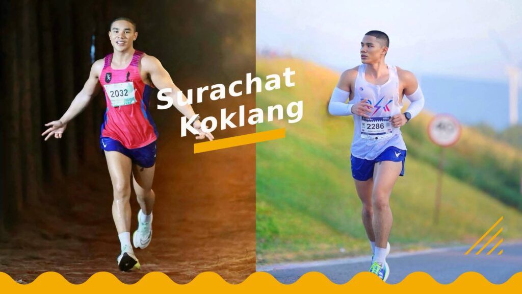 วิ่งเร็ว หุ่นแน่น! Surachat Koklang กับผลงานโดดเด่นใน Korat Loifaa Marathon 2024 - Runner Aura