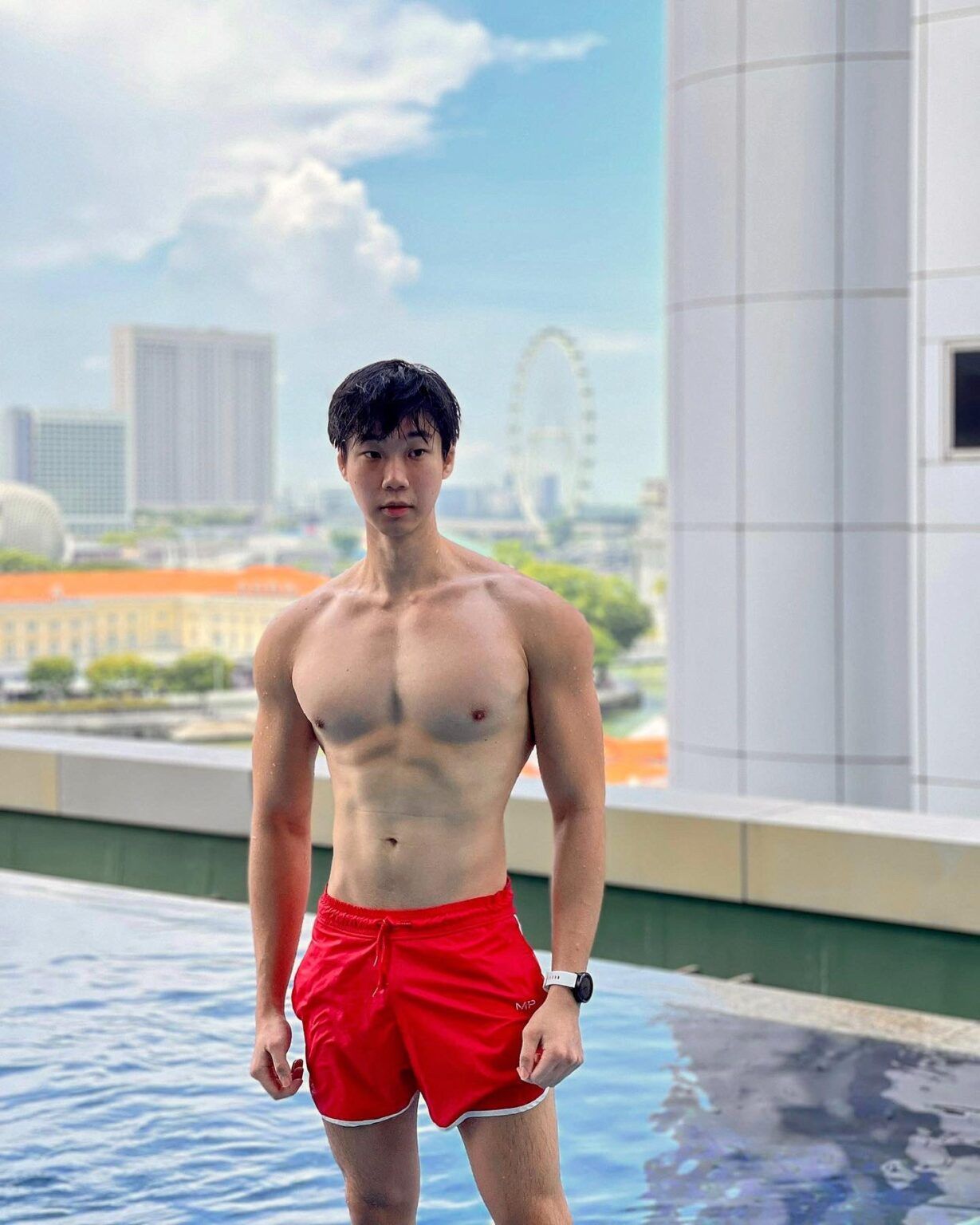 หล่อออร่าพุ่ง! Walter Soh นายแบบแดนกิมจิทั้งน่ารักและหุ่นปังมาก - Runner Aura