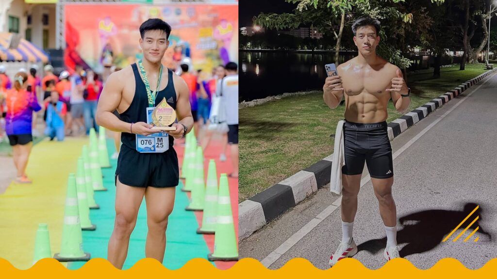 Sapol Suporn’ วิ่งปัง คว้าที่ 2 แบบคูล ๆ ในระยะ 5K พร้อมหุ่นแน่น ...